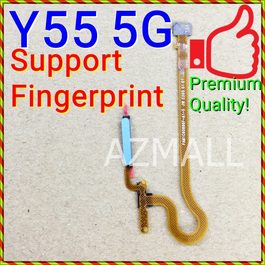 (2 Colors) NEW ORI Fingerprint Sensor On /Off Power Button Switch Flex ...