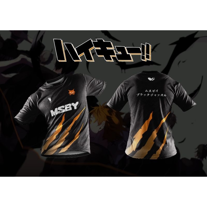 Haikyuu MSBY Haikyu Jersey | Shopee Malaysia