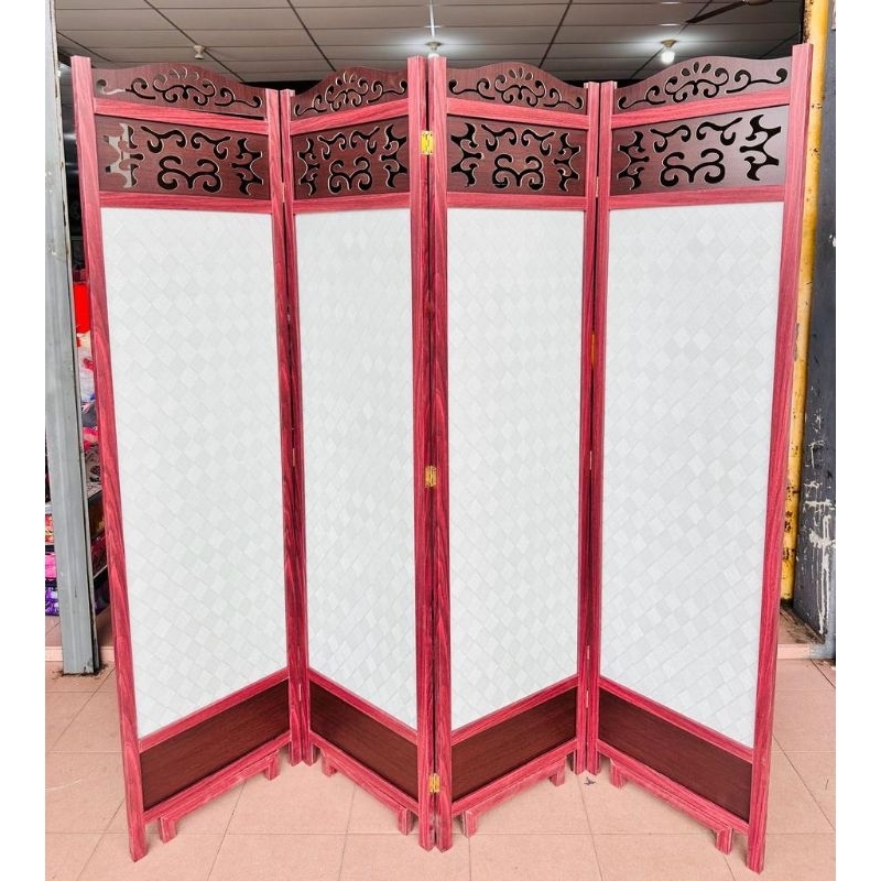 💥Originel Partition Kayu | Pembahagi Ruang Kayu Original Wood screen ...