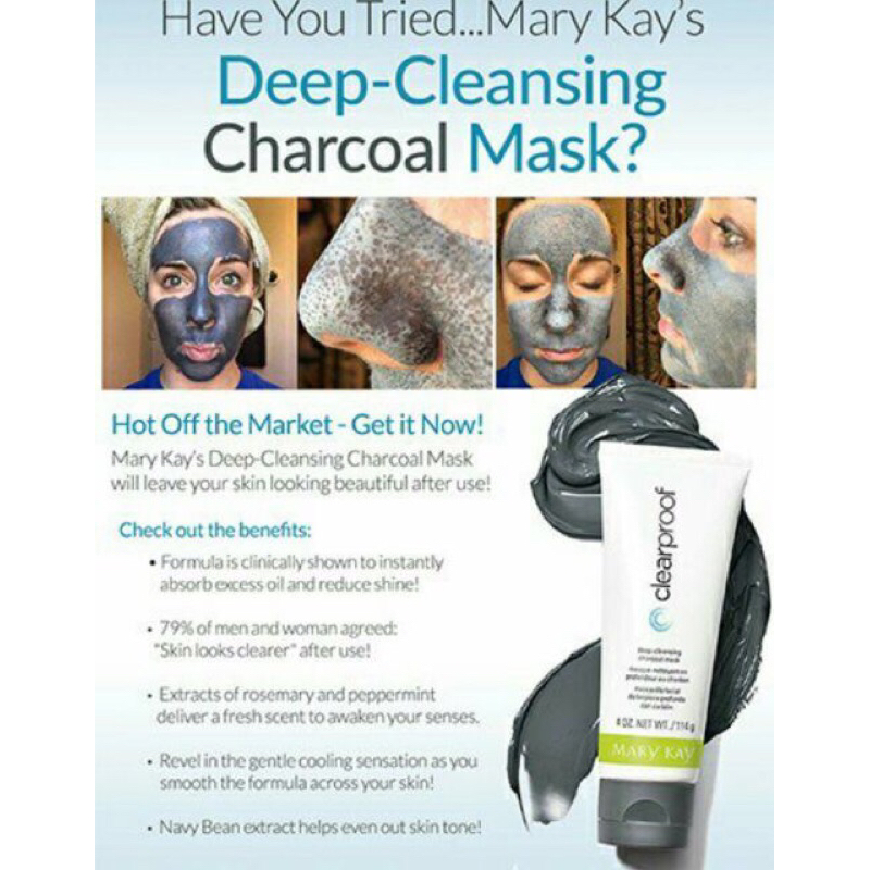 CHARCOAL MASK MARY KAY | Shopee Malaysia