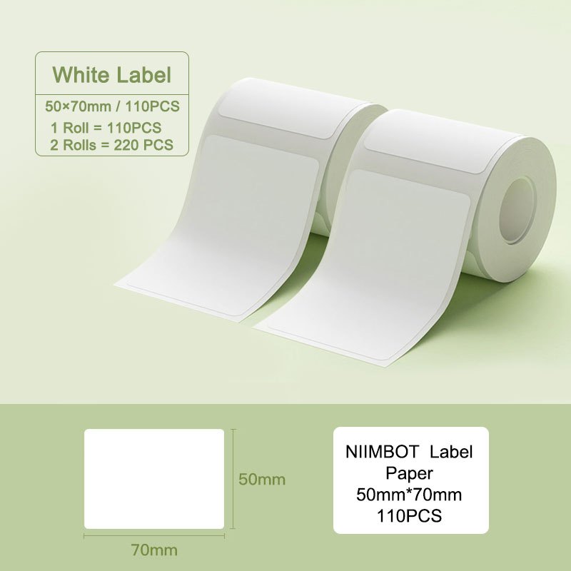 [Free label] NIIMBOT B21/B1 Label Printer Wireless Bluetooth Thermal ...