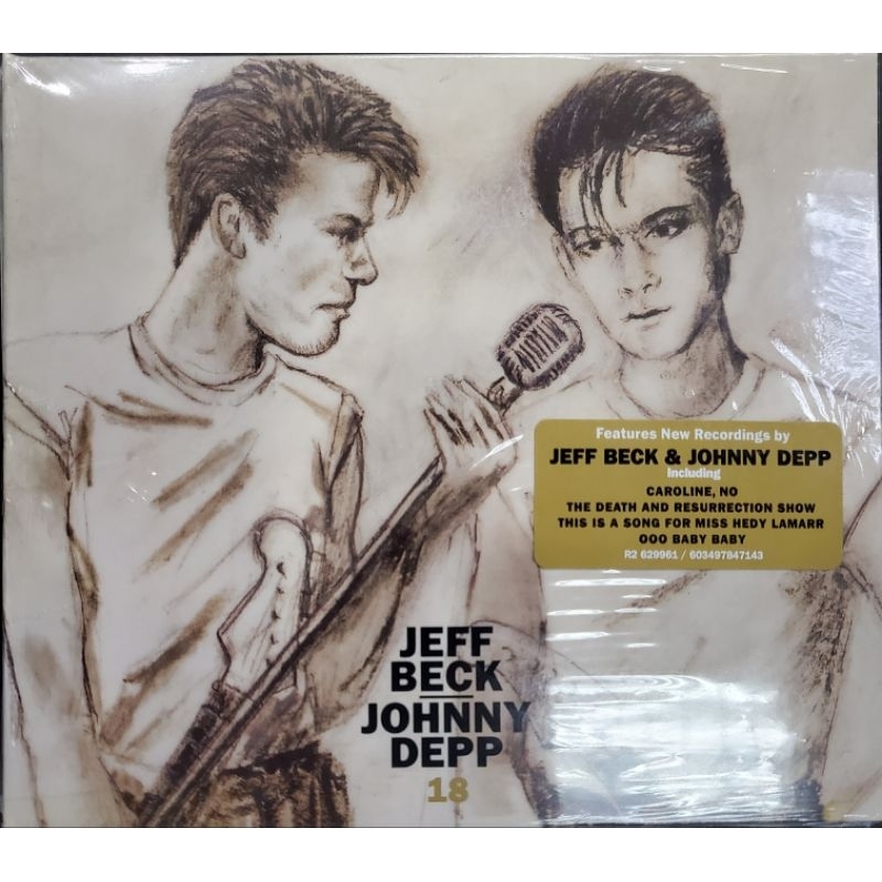 Jeff Beck & Johnny Depp - 18 (CD) | Shopee Malaysia