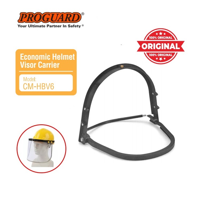 Proguard Economic Fully ABS Adjustable Spring Bracket Visor Carrier Safety Helmet Holder CM-HBV6 ...