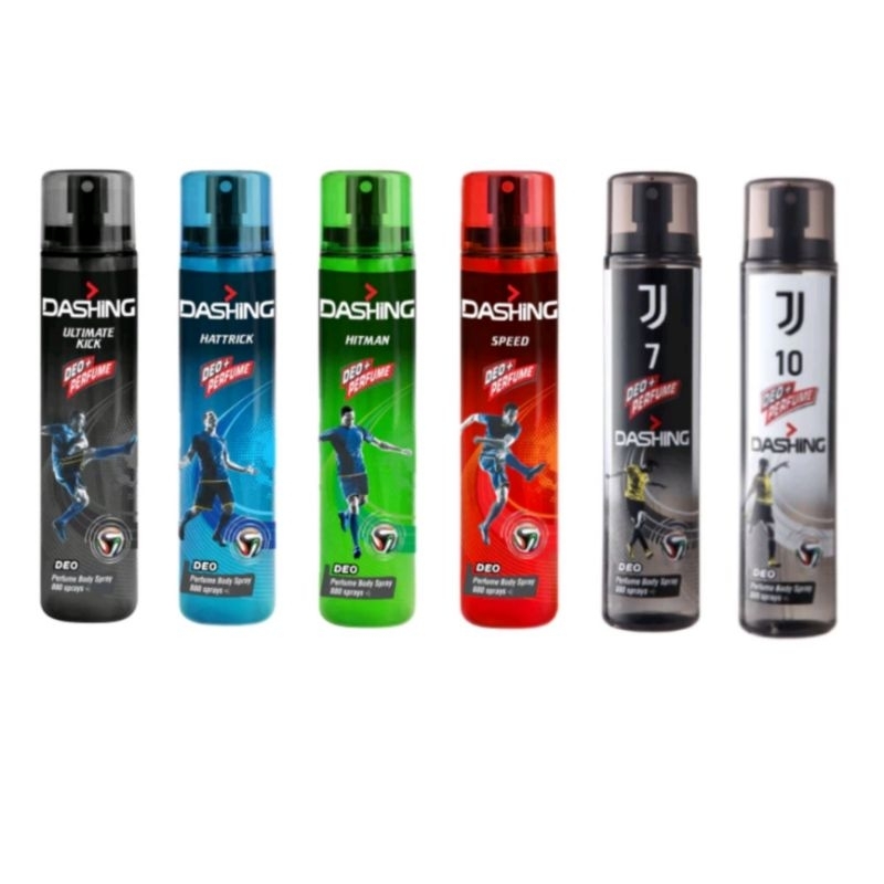 DASHING Deodorant Perfume Body Spray 120ml Ultimate | Hattrick | Hitman ...