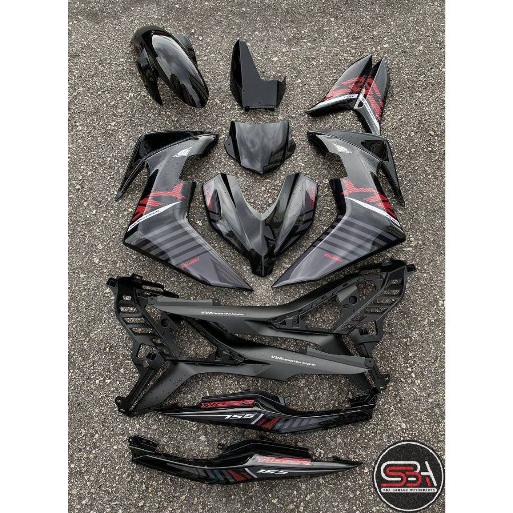 Y16 COVERSET Y16ZR STANDARD MATELIC BLACK DESIGN 2015 BATMAN Y16-ST-4 ...