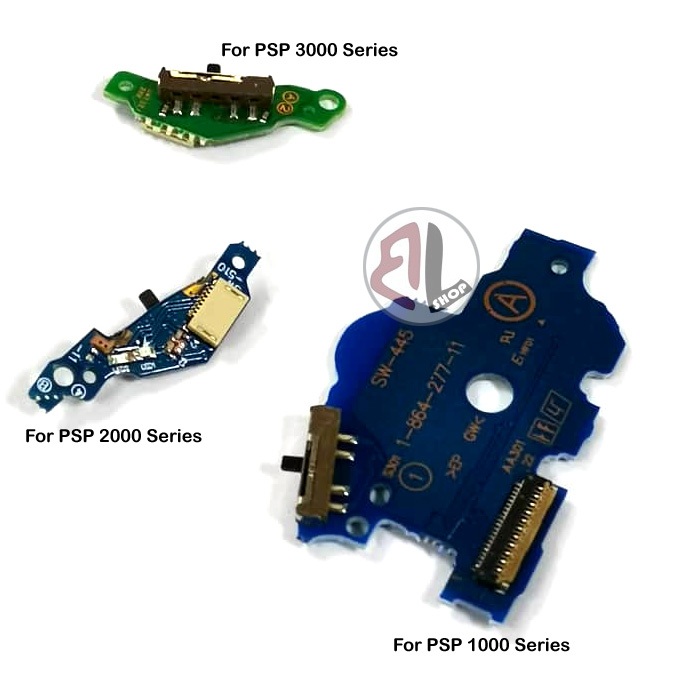 PSP 3000 Series /PSP 2000 Series / PSP 1000 Series Power Switch Board ...