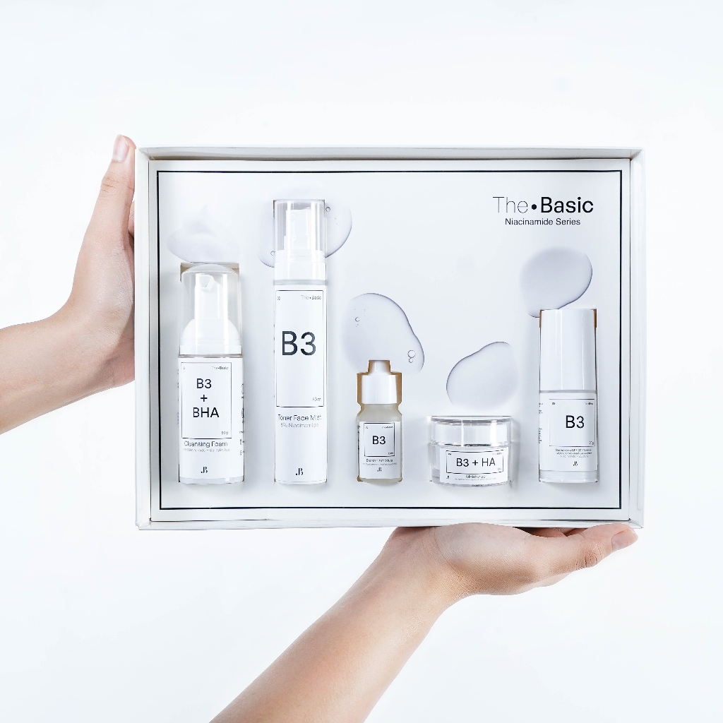 The Basic Niacinamide Skincare Set 5 in 1 (ALL SKIN TYPE SOLUTION ...