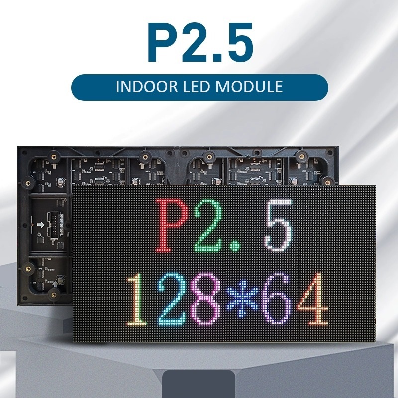 Indoor Full Color P2.5 LED Module 128px*64px 320mm*160mm for LED Screen ...