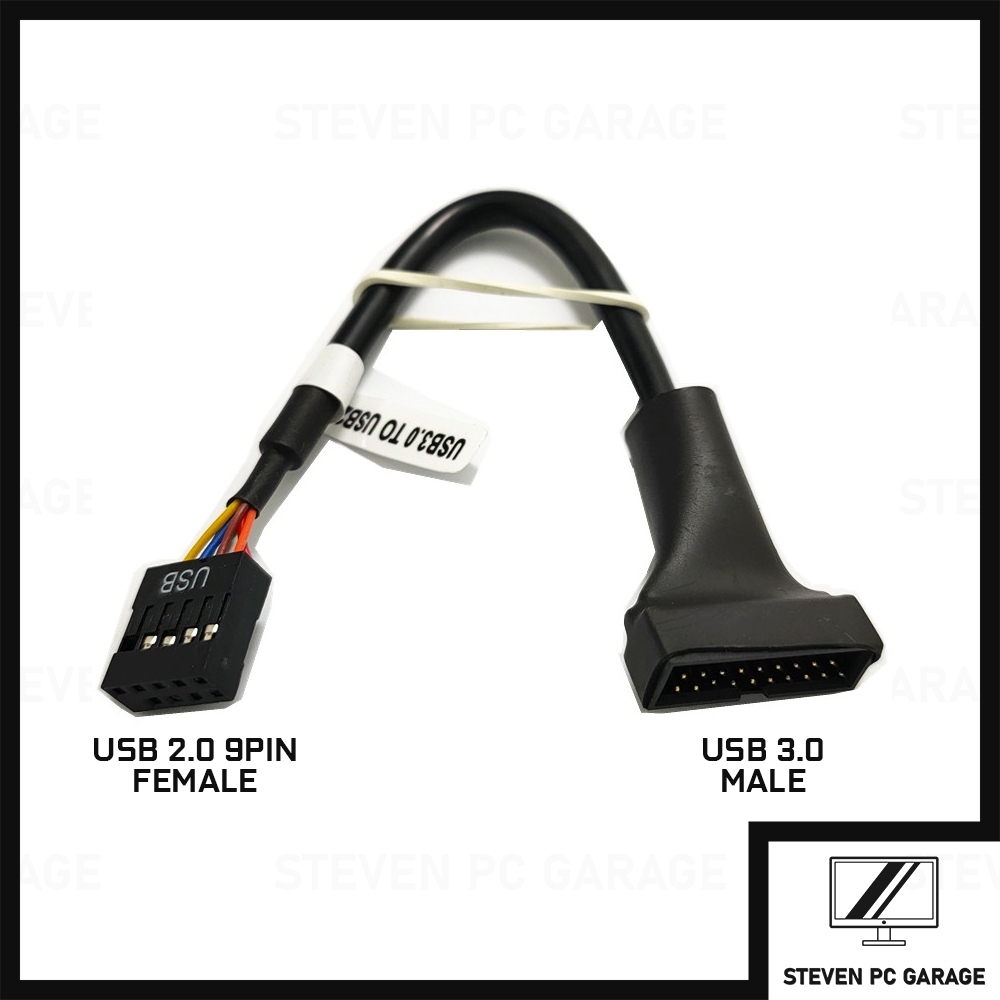 USB 3.0 20 Pin Male To USB 2.0 9 Pin Female / USB 3.0 20 Pin Female To ...