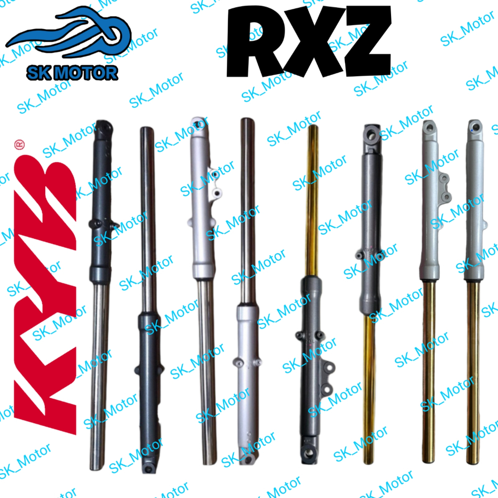 Original KYB KAYABA Yamaha RXZ Old New CATALYZER Front Fork Absorber ...