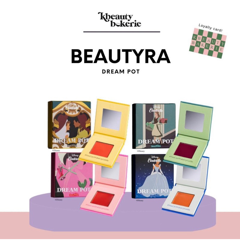 Beautyra Disney Cinderella Collection - Dream Pot | Shopee Malaysia