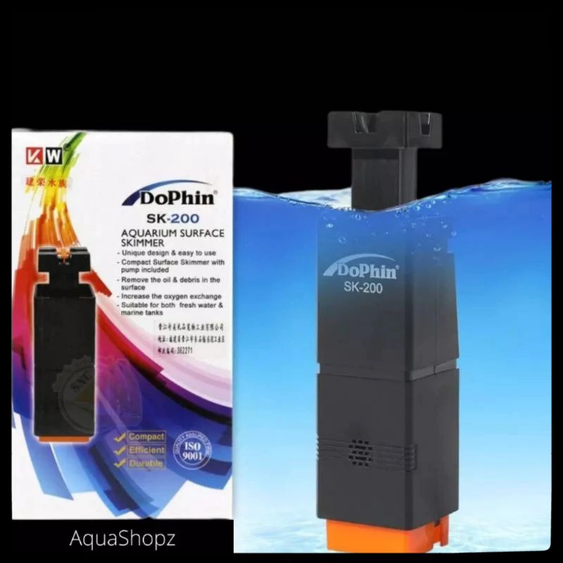 Dophin KW Aquarium Surface Skimmer SK-200 Fish Tank Surface Skimmer | Shopee Malaysia