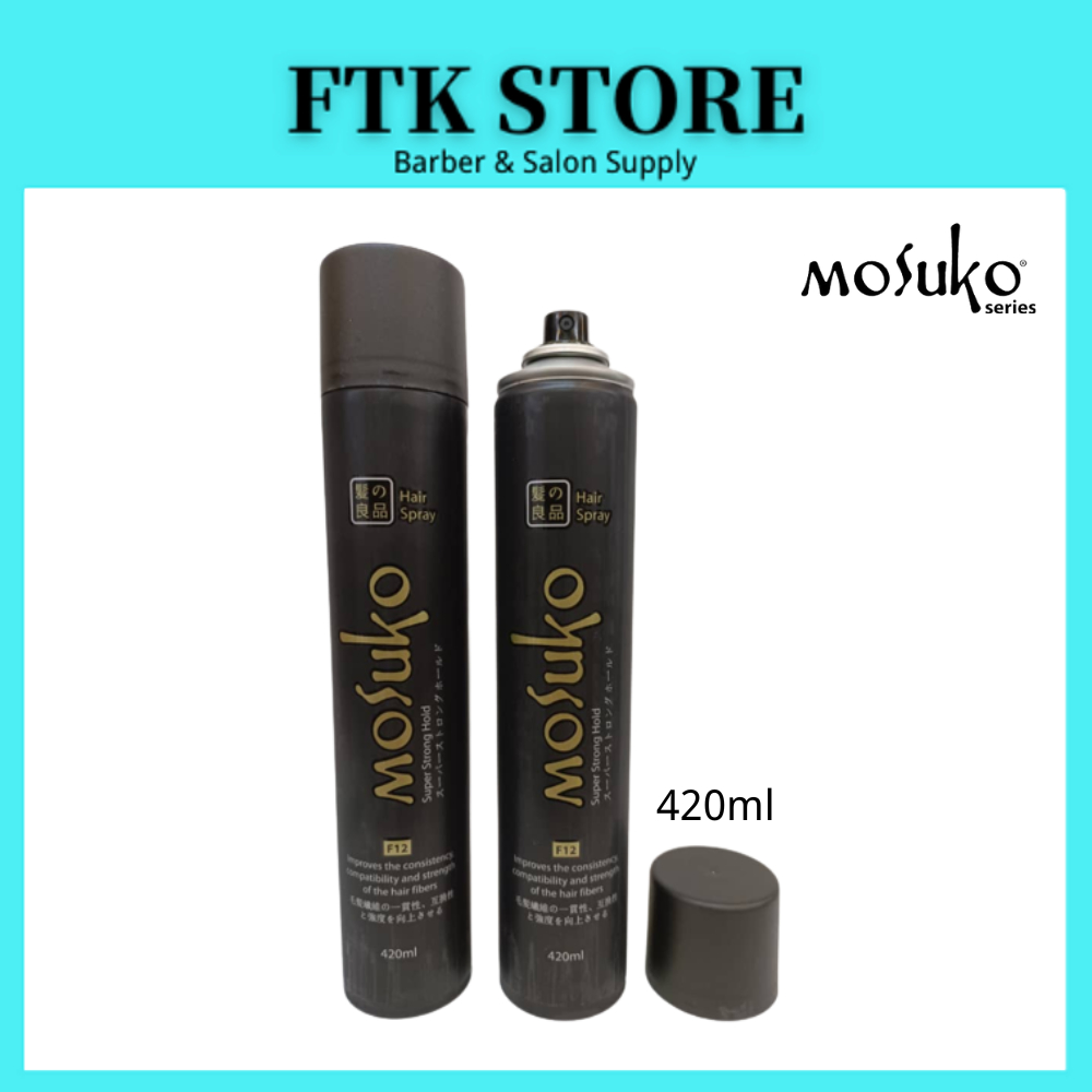 MOSUKO HAIR SPRAY 420ML - EXTRA HOLD | Shopee Malaysia
