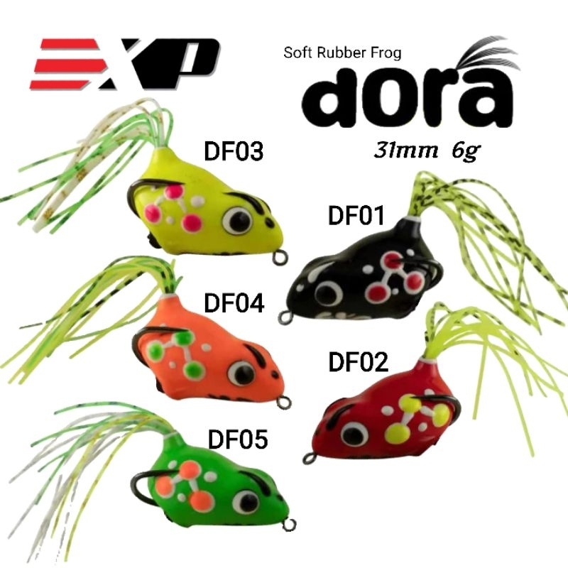 EXP DORA SOFT RUBBER FROG 31MM/6G | Shopee Malaysia