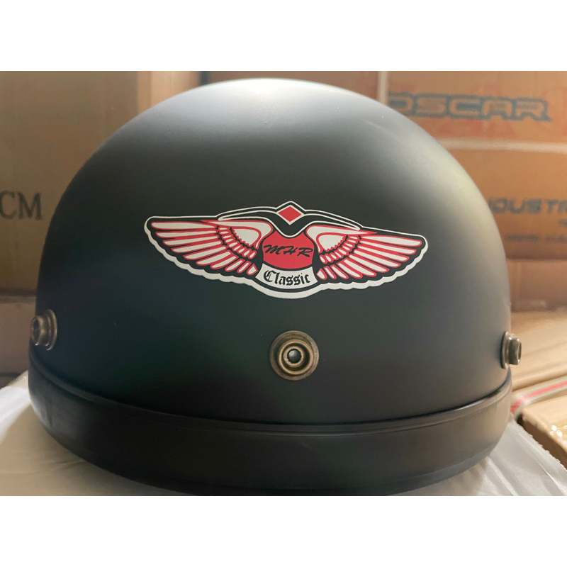 MHR III Seteng Helmet Topi kura-kura half cut | Shopee Malaysia