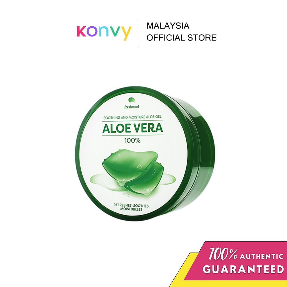 Freshment Soothing & Moisture 100% Aloe Vera Gel (300ml) | Shopee Malaysia