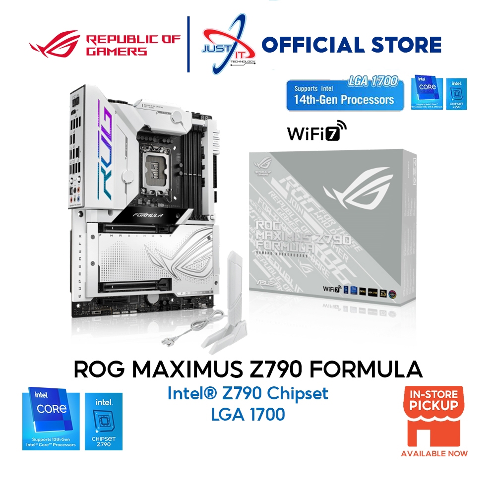 ASUS ROG MAXIMUS Z790 FORMULA DDR5 / D5 LGA1700 GAMING MOTHERBOARD ...