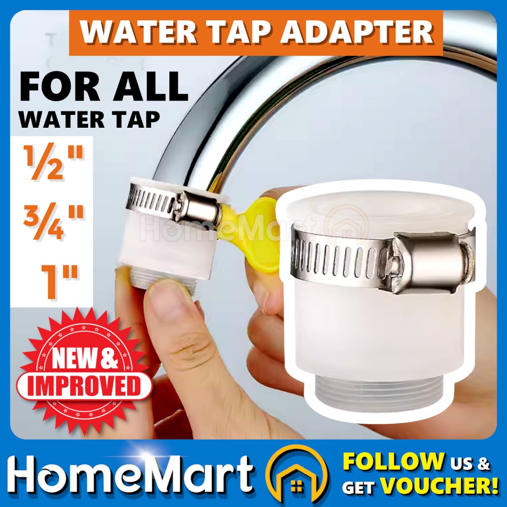 Universal Faucet Adapter Kepala Paip Air Water Tap Extension Water Tap ...