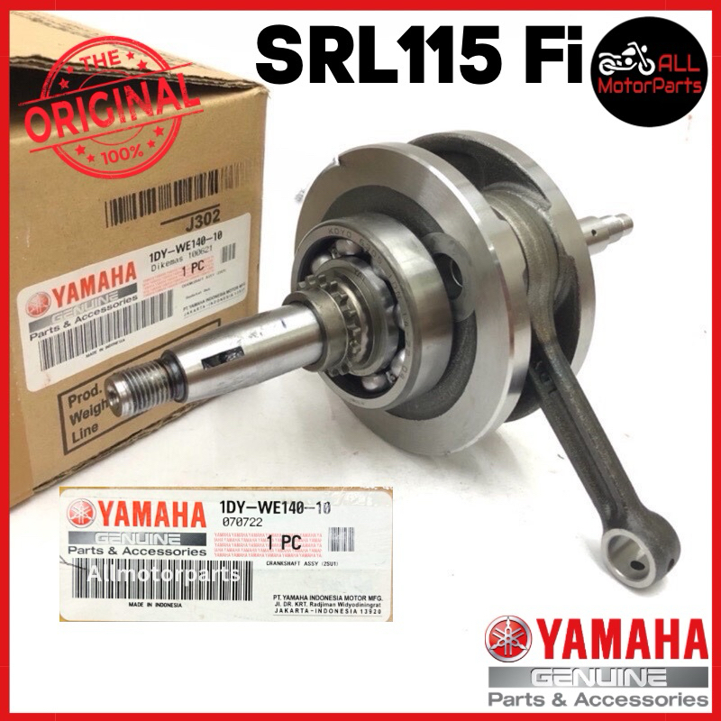 [100% ORI] SRL115 Fi CRANKSHAFT 1VP-E1400/1DY-WE140-10 LAGENDA 115 FUEL ...