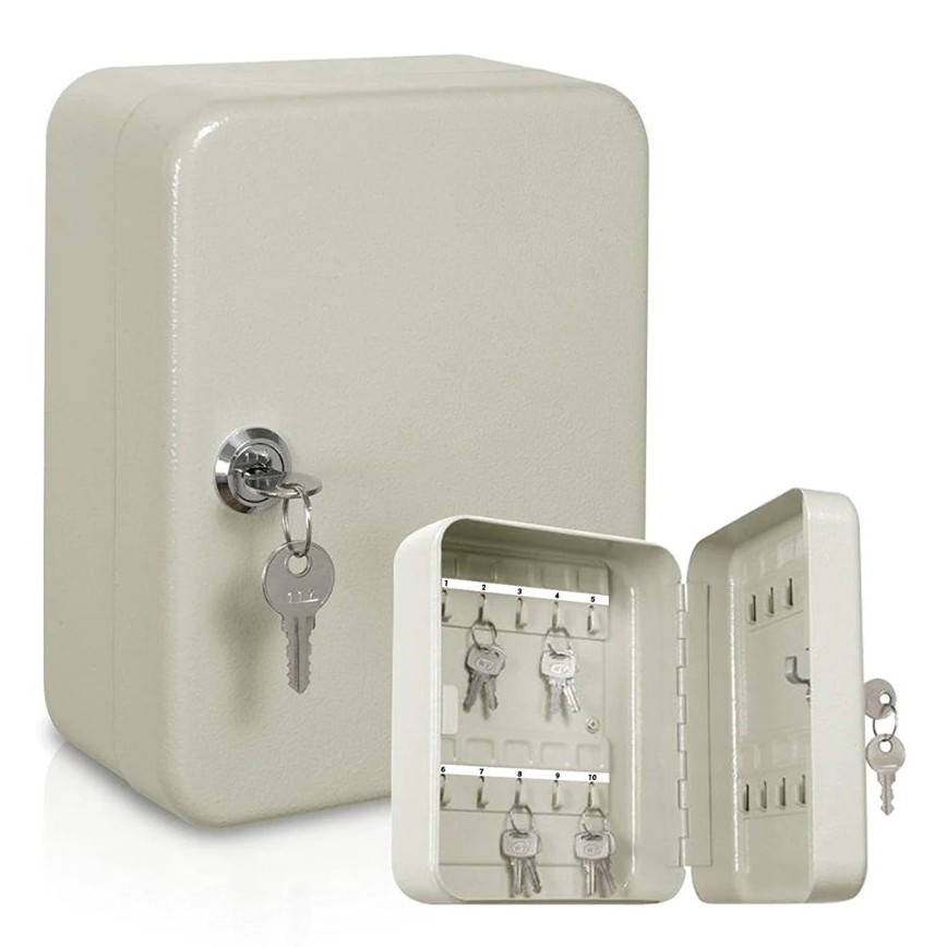 [Ready Stock] TOPFINE 6 / 20 Key Slots Keys Box Password Lock Metal ...