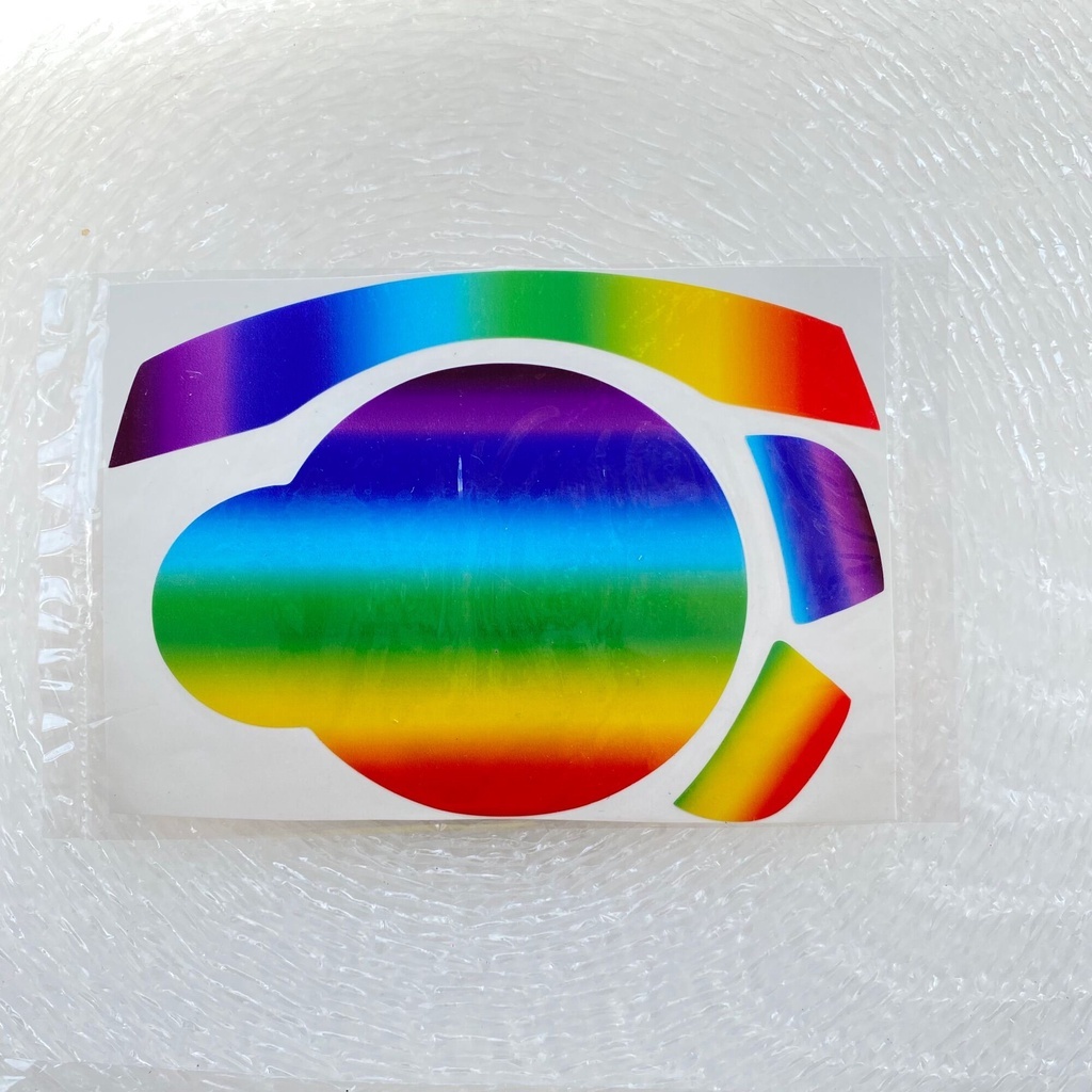 TINTED METER PELANGI RAINBOW LC135 NEW V2 V3 V4 V5 V6 V7 STICKER YAMAHA ...