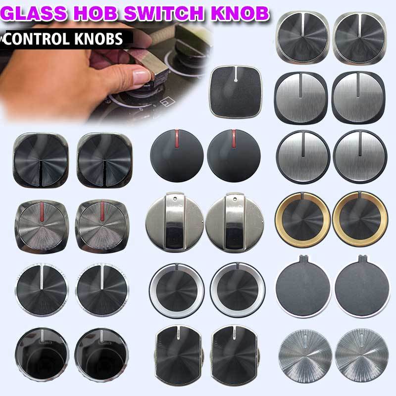 Universal Cooktop Built in Glass Hob Rotary Switch Control Knobs gas ...