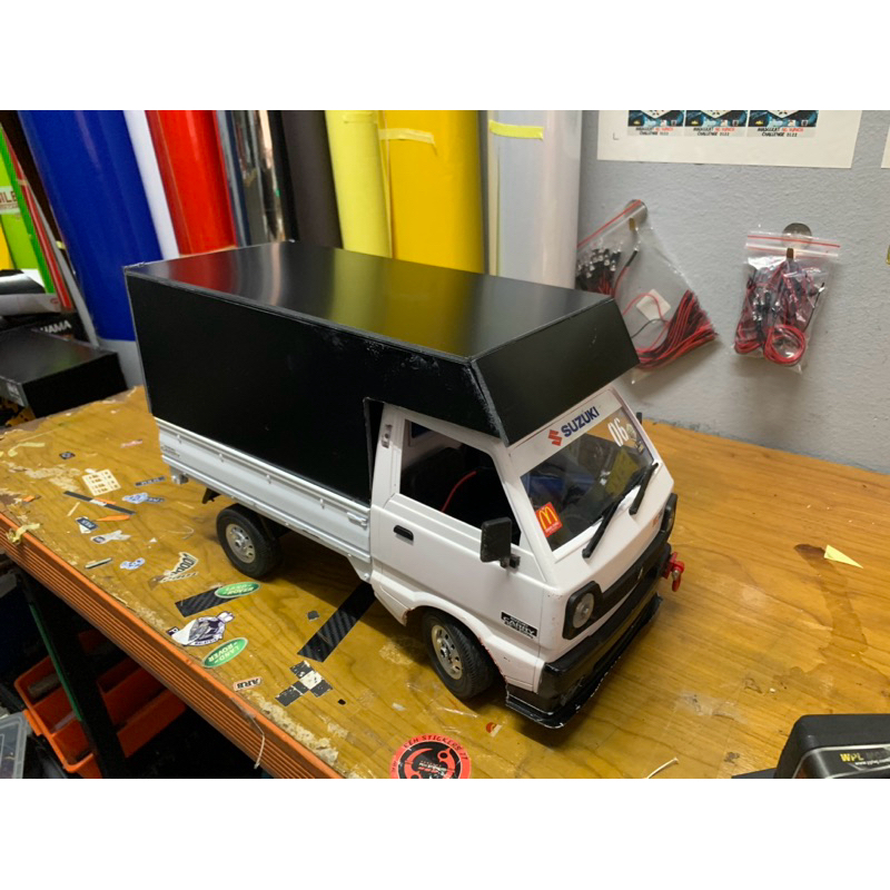 PEHSTICKERS wpl d12 custom food truck top | Shopee Malaysia