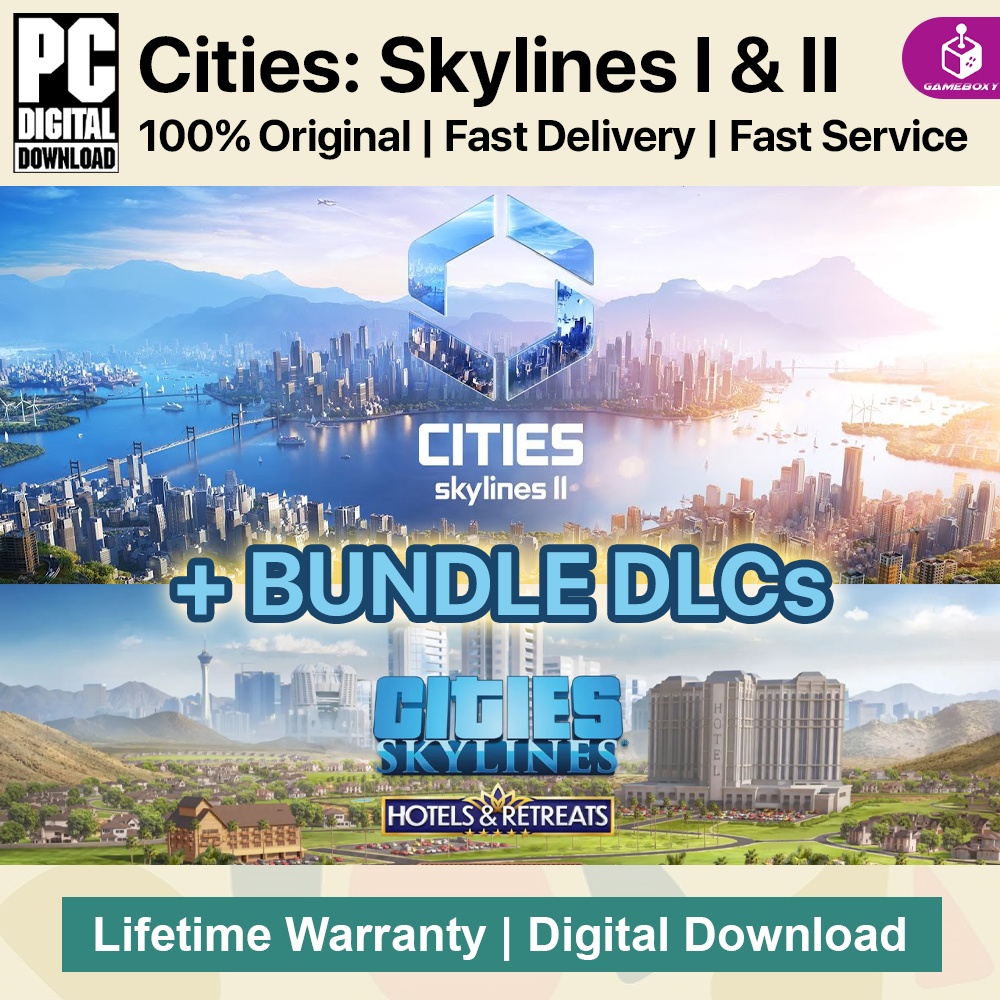[PC GAME] Cities Skylines 2 & Cities: Skylines V1.17 Hotel & Retreats ...