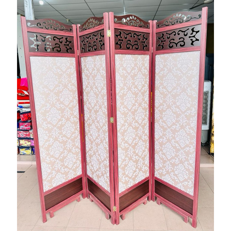 Original Partition Kayu | Pembahagi Ruang Kayu Original Wood screen ...