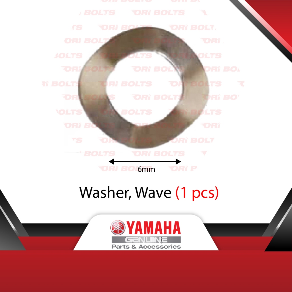90206-06090 Yamaha Original 135LC (1005) 135LC 5 Speed (1006) Washer ...