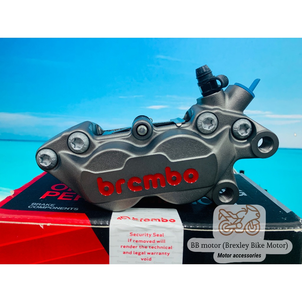 Xmax brembo p4 with bracket 100%original brembo plug and play only ...