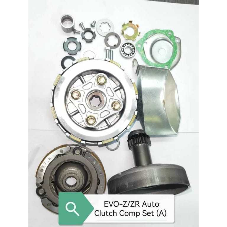 DEMAK EVO-Z / EVO-ZR AUTO CLUTCH SET (GRADE A) | Shopee Malaysia