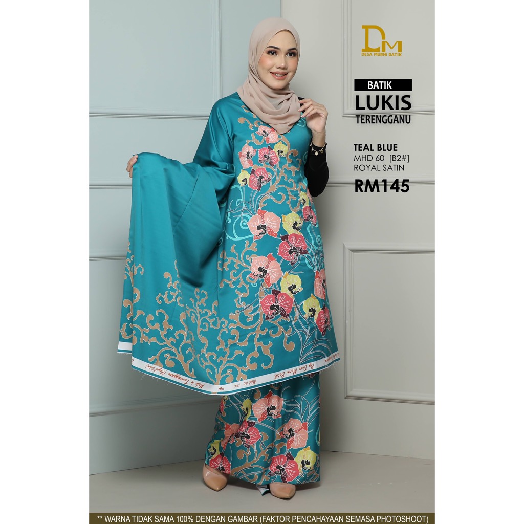 🔥🔥🔥DESA MURNI BATIK - BATIK LUKIS TERENGGANU - ROYAL SATIN (MHD) 🔥🔥🔥 ...
