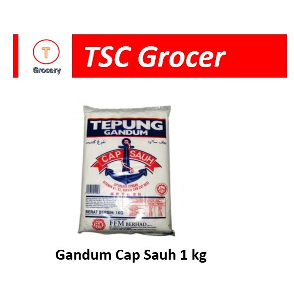 Tepung Gandum Cap Sauh / Cap Kunci9 (1kg) | Shopee Malaysia