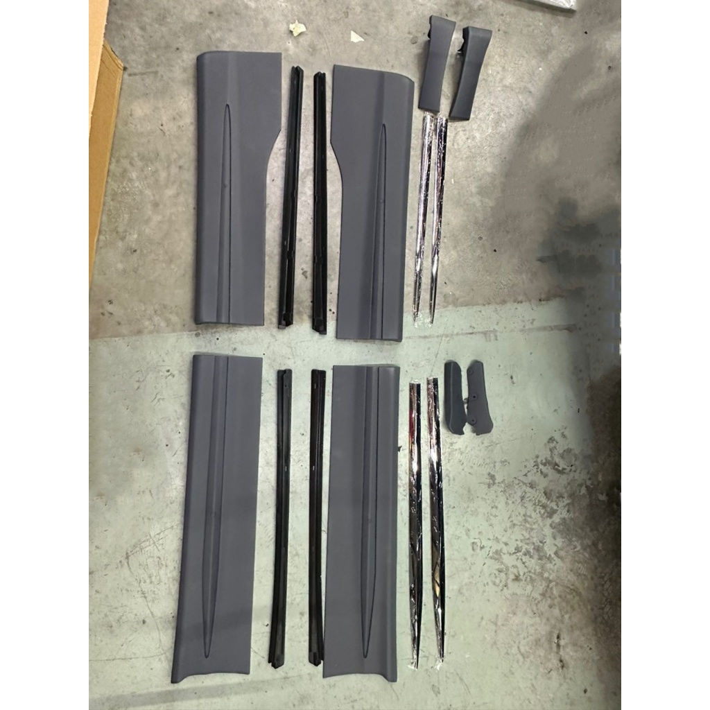DOOR PANEL WITH CHROME FOR ALPHARD VELLFIRE TOYOTA AGH30 ANH30 SIDE ...