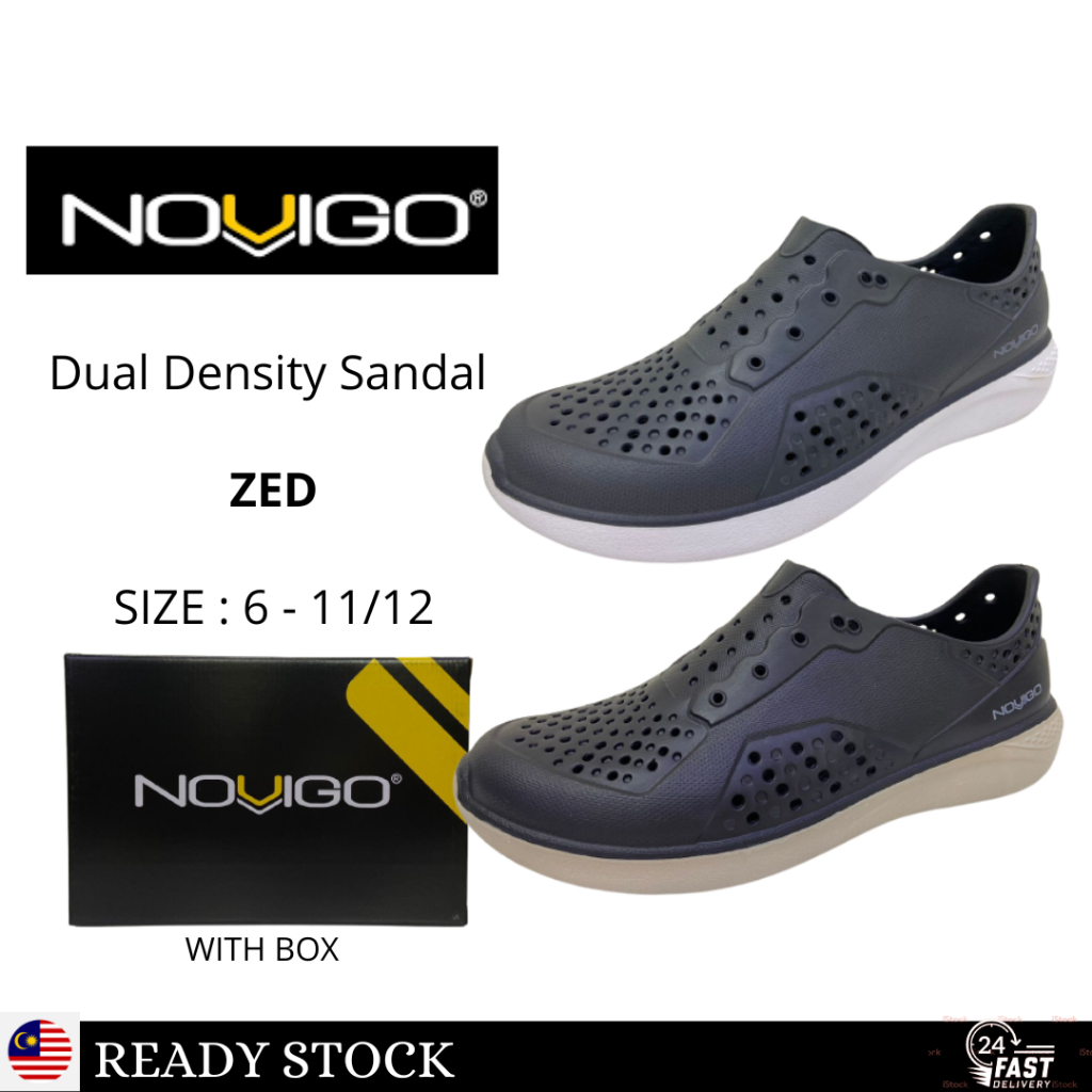 NOVIGO ZED UNISEX Dual Density Sandal 1540 | KASUT NOVIGO ZED lelaki dan perempuan [ ready stock ...
