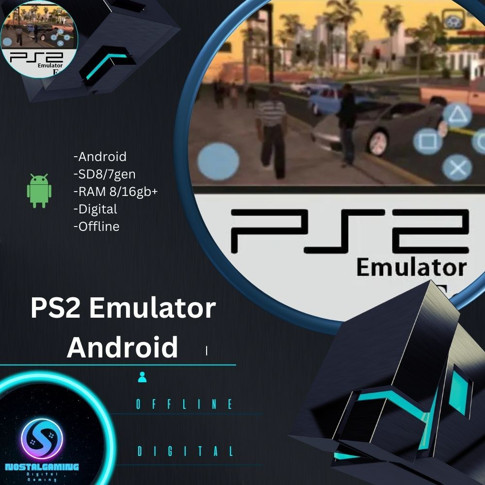 [Android][Emulator] PS2 Emulator Android + Games ROMS | Shopee Malaysia