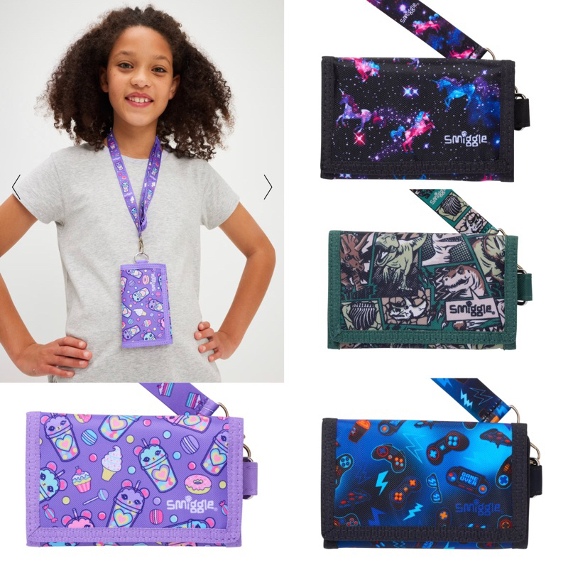 New Smiggle Lanyard Wallet | Shopee Malaysia