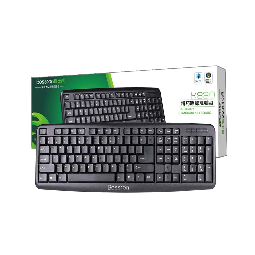 Bosston K830 PS2 Keyboard | Shopee Malaysia