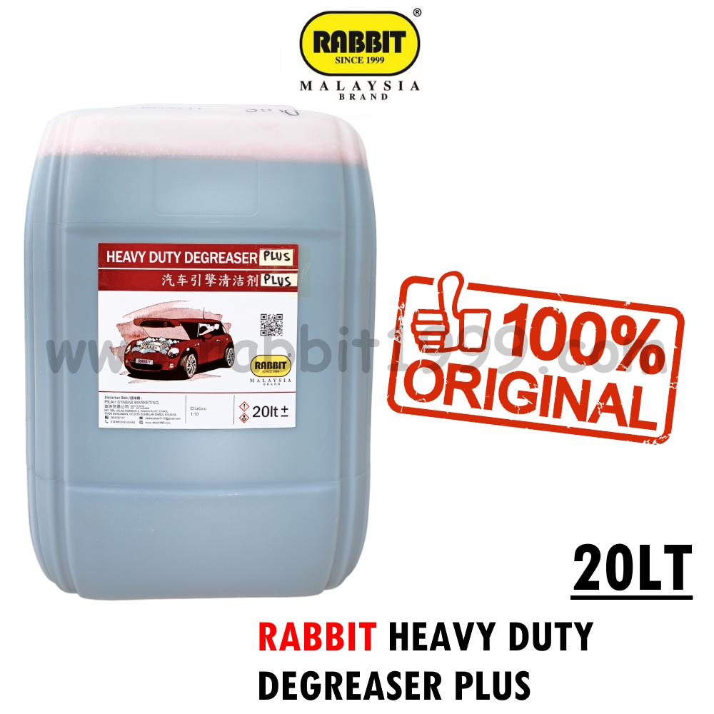 RABBIT HEAVY DUTY DEGREASER PLUS - 20Lt - chemical cuci penggali ...