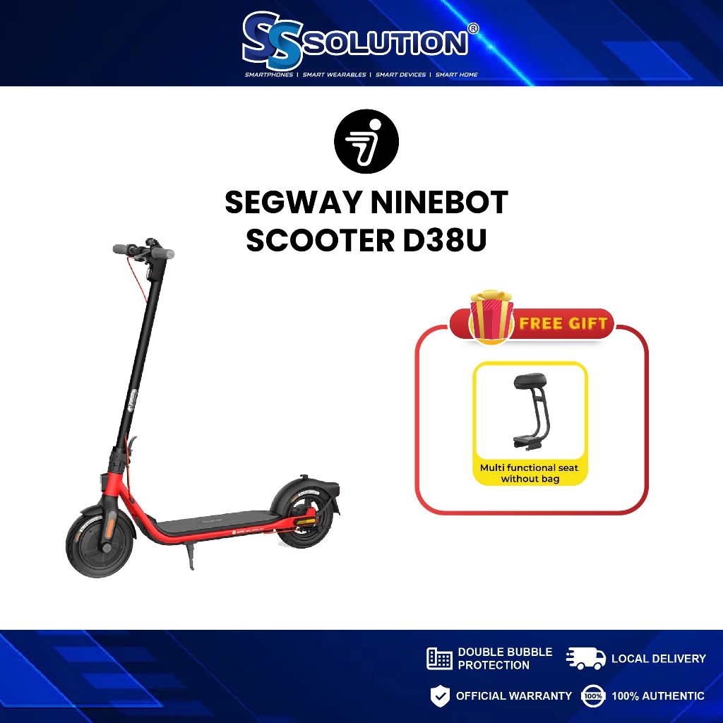 NINEBOT SEGWAY D38U KICKSCOOTERS | Shopee Malaysia