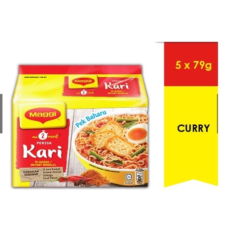 MAGGI Curry (79g x 5 Packs) EXP:30/08/2024 | Shopee Malaysia