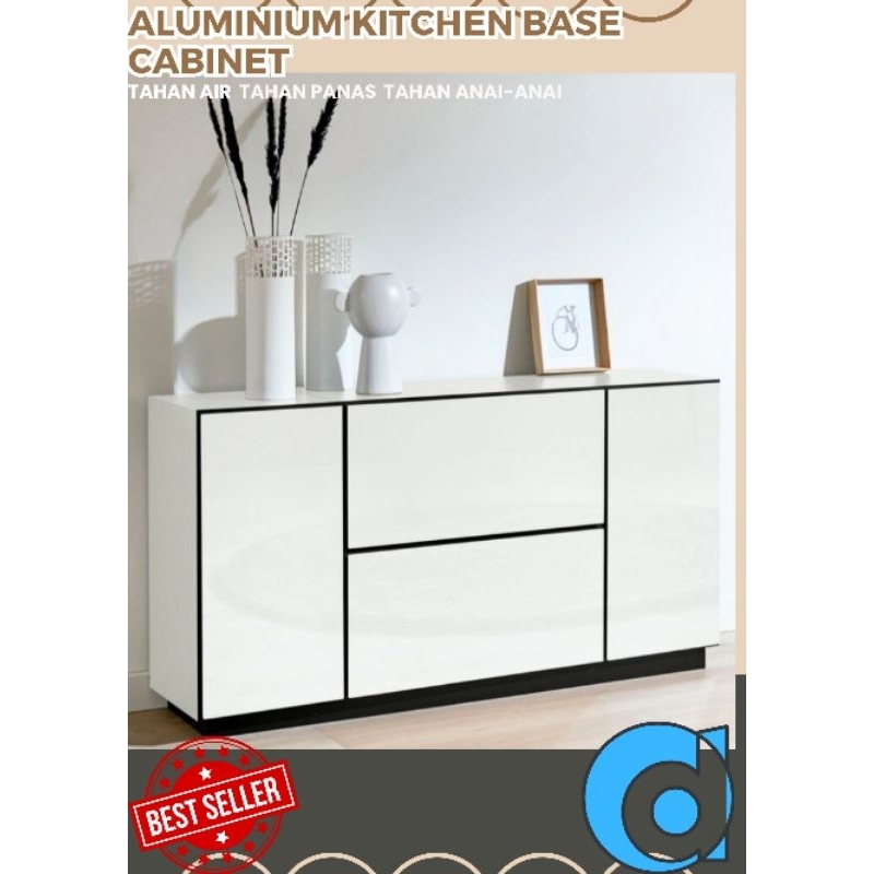 Aluminium Kitchen Cabinet// Kitchen Cabinet Bawah// Aluminium Base Unit ...