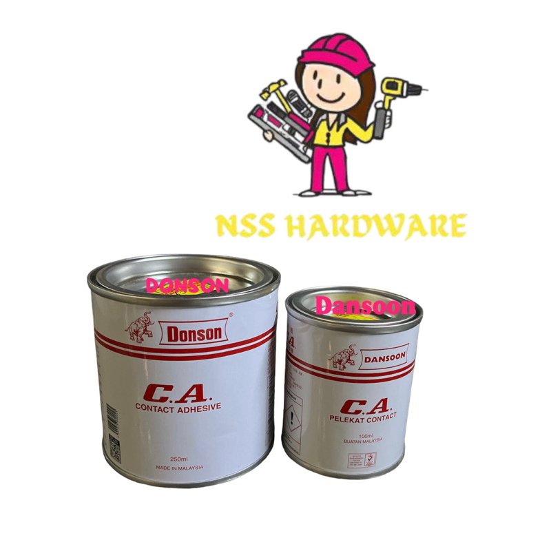 Dansoon CA /Donson CA contact adhesive glue | Shopee Malaysia