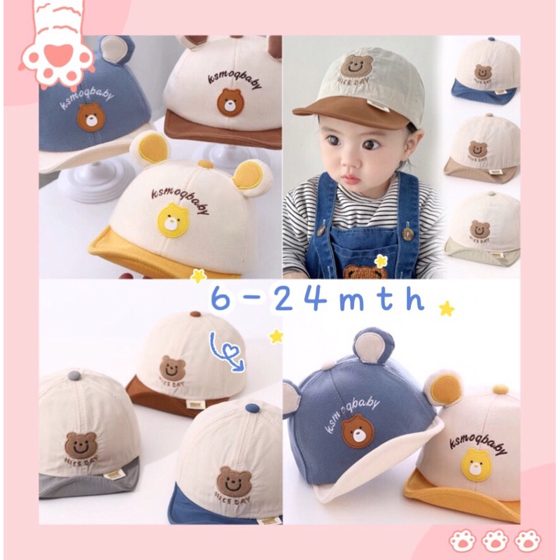 👶 Ready Stock 👶 Baby Cap Baby hats Topi Budak Cap Baby Topi Bayi ...