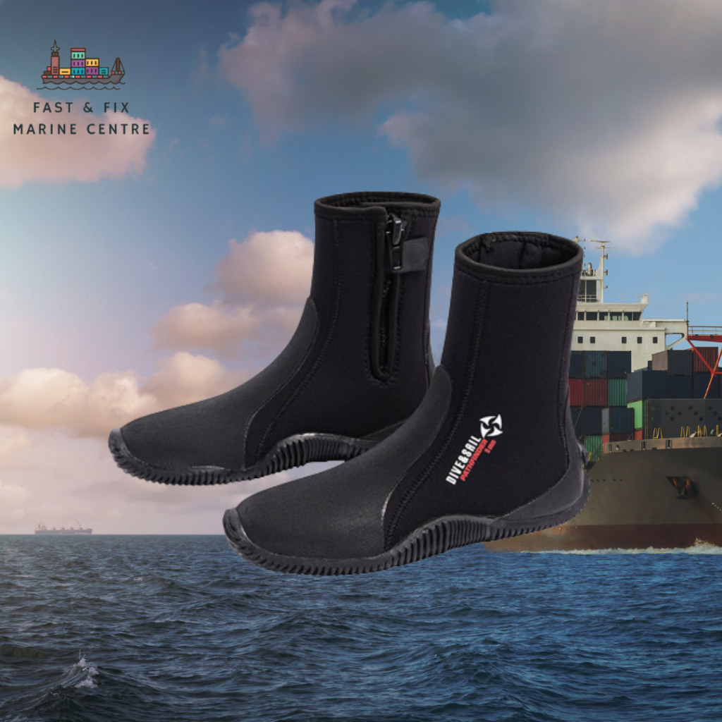 SCUBA DIVING BOOTIES 5MM BRAND: DIVE&SAIL | Shopee Malaysia