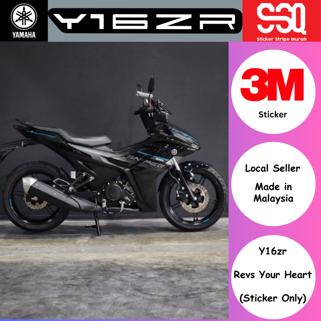 High Quality AAA Premium Sticker Stripe Yamaha y16 y16zr Sniper-155 ...