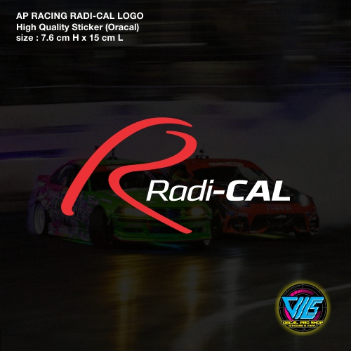AP RACING RADI-CAL Sticker / Decal (High Quality Sticker) | Shopee Malaysia