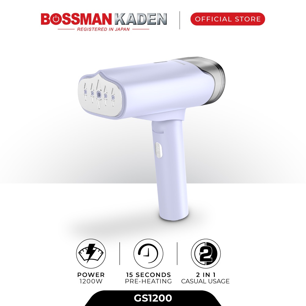 Bossman Kaden Handheld Garment Steamer GS1200 | Shopee Malaysia