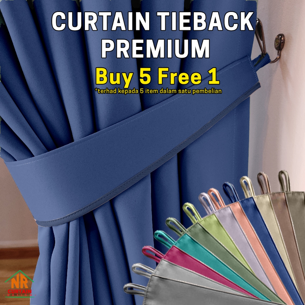 Tali Pengikat Langsir Premium (Premium Curtain Tieback Custom Made ...